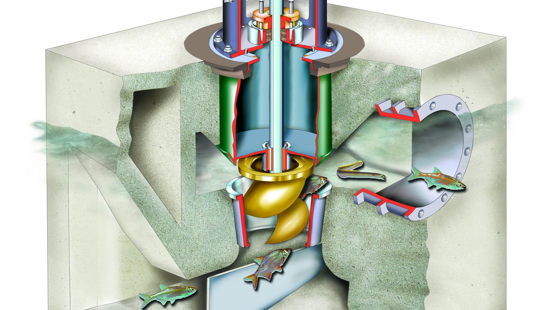 VISION-CV fish-friendly pump - Bosman Water